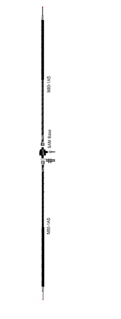 MOBILE ONE M80-1AS 80 METER BAND HF DIPOLE – Elite Commnications ...