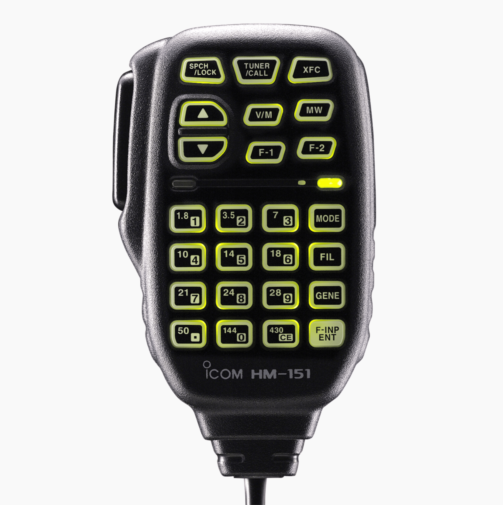 ICOM HM-151 Hand Microphone – Elite Commnications & Electronics